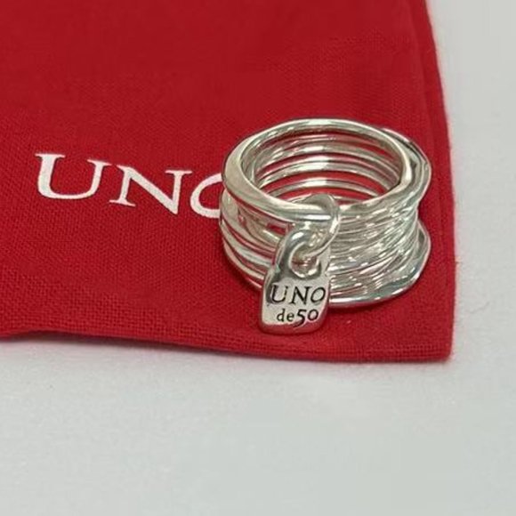 UNO de 50 | Jewelry | Uno De 5 Ring Prisoner Ring Women Vintage Silver ...